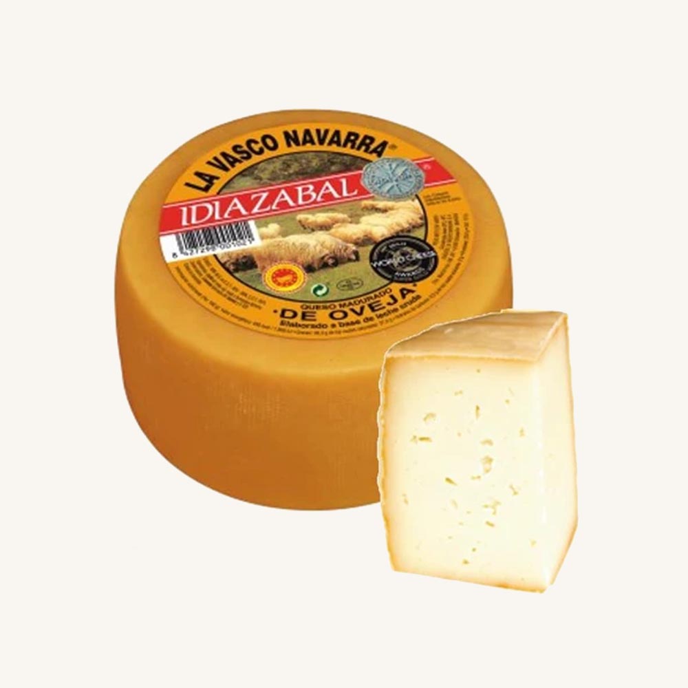 Idiazabal DOP smoked matured sheep´s cheese, mini wheel - Spanish Club ...