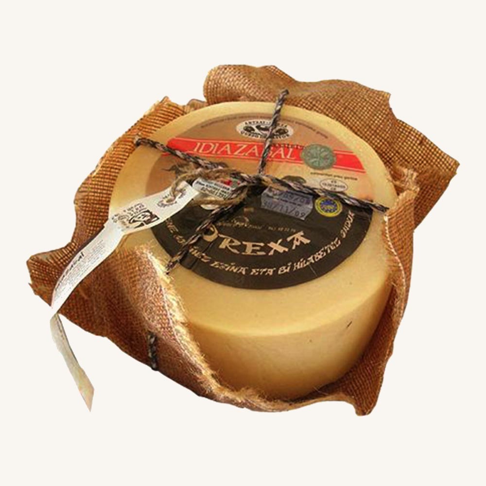 Idiazabal DOP artisan smoked cured sheep´s cheese, wheel - Spanish Club ...
